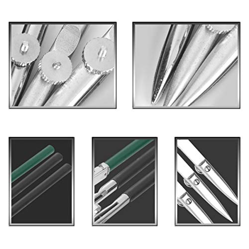 HEALLILY Line Drawing Pen Art Ruling Pen Adjustable Straight Line Pen Drawing Pen for Technical Drawing Cartography Lines Applying Masking Fluid Line Work 3pcs Rolling Ink Pen