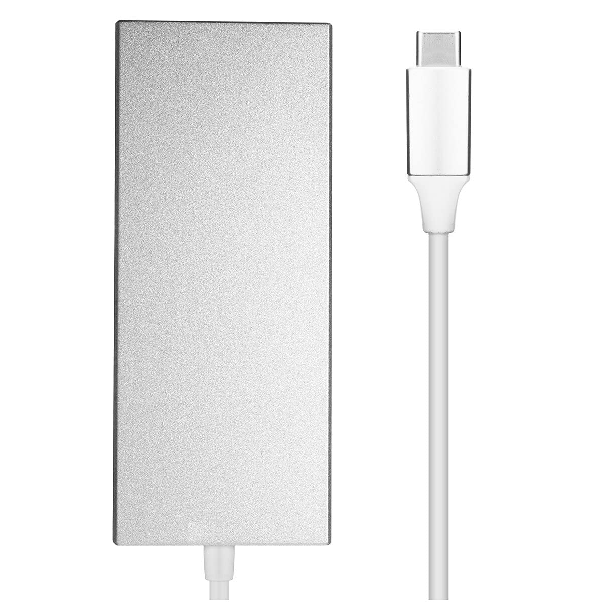 7-in-1 Multifunctional Type-C Hub Adapter Docking Station with USB3.0 Type-C 3.1 PD 4K HDMI-Compatible SD/TF Card Reader Slot for Laptop PC Computer