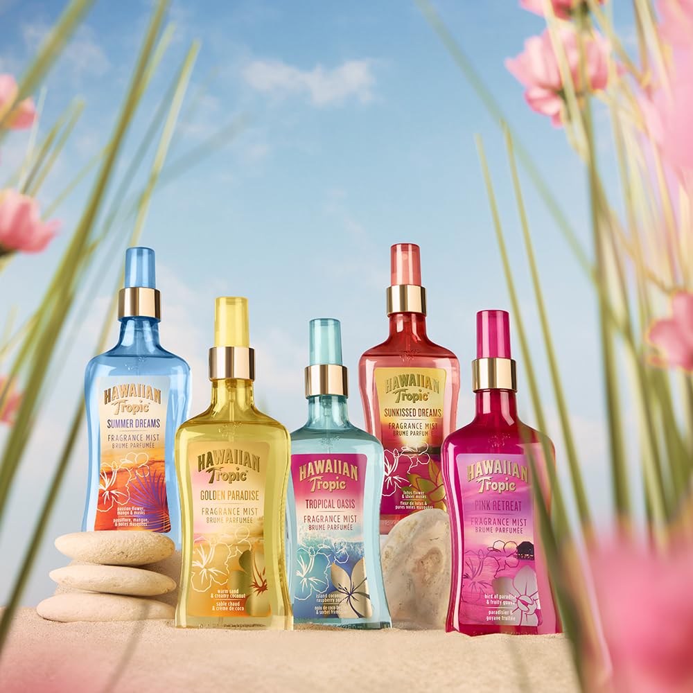 Hawaiian Tropic Golden Paradise Fragrance Body Mist 8.4 fl oz