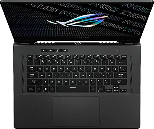 ASUS ROG Zephyrus 15.6" QHD Gaming Laptop,AMD Ryzen 9 5900HS, NVIDIA GeForce RTX 3080, Wi-Fi 6, RGB Keyboard, Bluetooth, Eclipse Grey, 16GB RAM | 1TB PCIe SSD,W/Tikbot 32SD