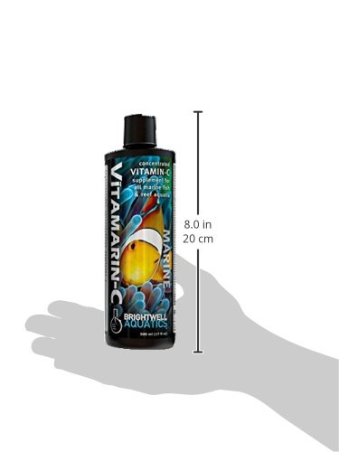 Brightwell Aquatics Vitamarin C - Concentrated Vitamin C Supplement for Marine Aquariums
