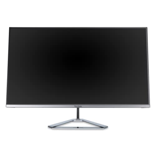 ViewSonic VX3276-MHD 32" 1080p Frameless IPS Monitor with Screen Split Capability HDMI and DisplayPort (Renewed)