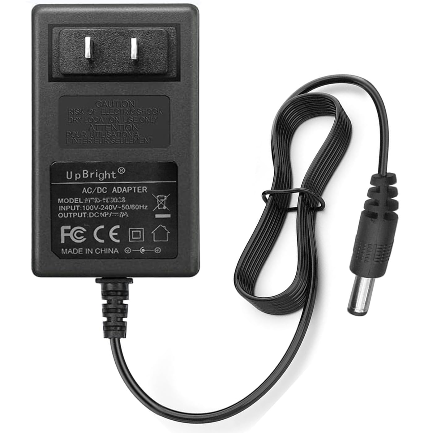 UpBright 12V AC/DC Adapter Compatible with HTC Vive VR Base Station Link Box VIVE-VR-B TC NE30W-US TCNE30W US 79H00142-00M 2PU6100 TC NE18W-CN TCNE18W 79H00141-03M 12VDC 1.5A 2.5A Power Supply Charger