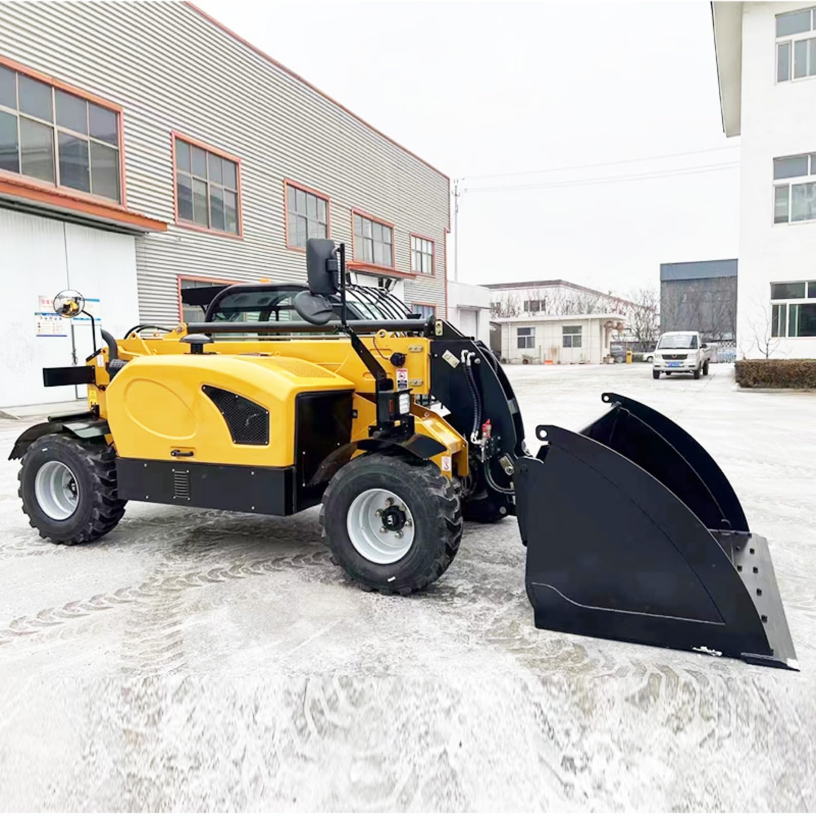 4000Lbs Telescopic Load Handler Forklift Telescoping Jib Boom Truck Crane Exceptional Load Handling Telescopic Forklift with High Lifting Capacity