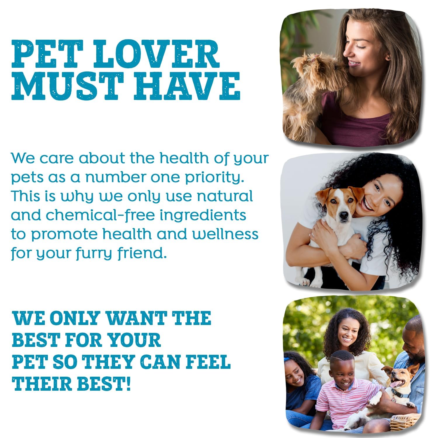 Healthy Animals 4Ever Nutritional Boost & Hip Agility for Gut, Coat, Skin Radiance | Extra Strong Ingredients | Fast Acting Formula | Completely Safe & Natural | 300 Tablets