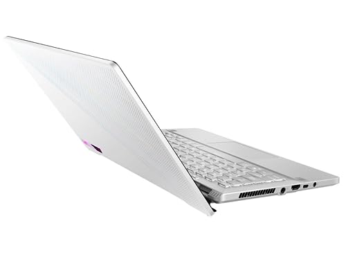 ASUS ROG Zephyrus 14" FHD Laptop, 2023 Newest Upgrade, Gaming Laptop AMD Ryzen 7-5800HS Processor, 40GB RAM, 1TB SSD, Windows 11 Home, Fast Charge, HDMI, Webcam, Bluetooth, White, LIONEYE HDMI Cable