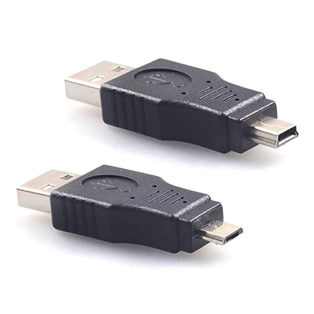 Blacell OTG 5 Pin F/M Mini Changer Adapter Converter USB Male to Female Micro USB