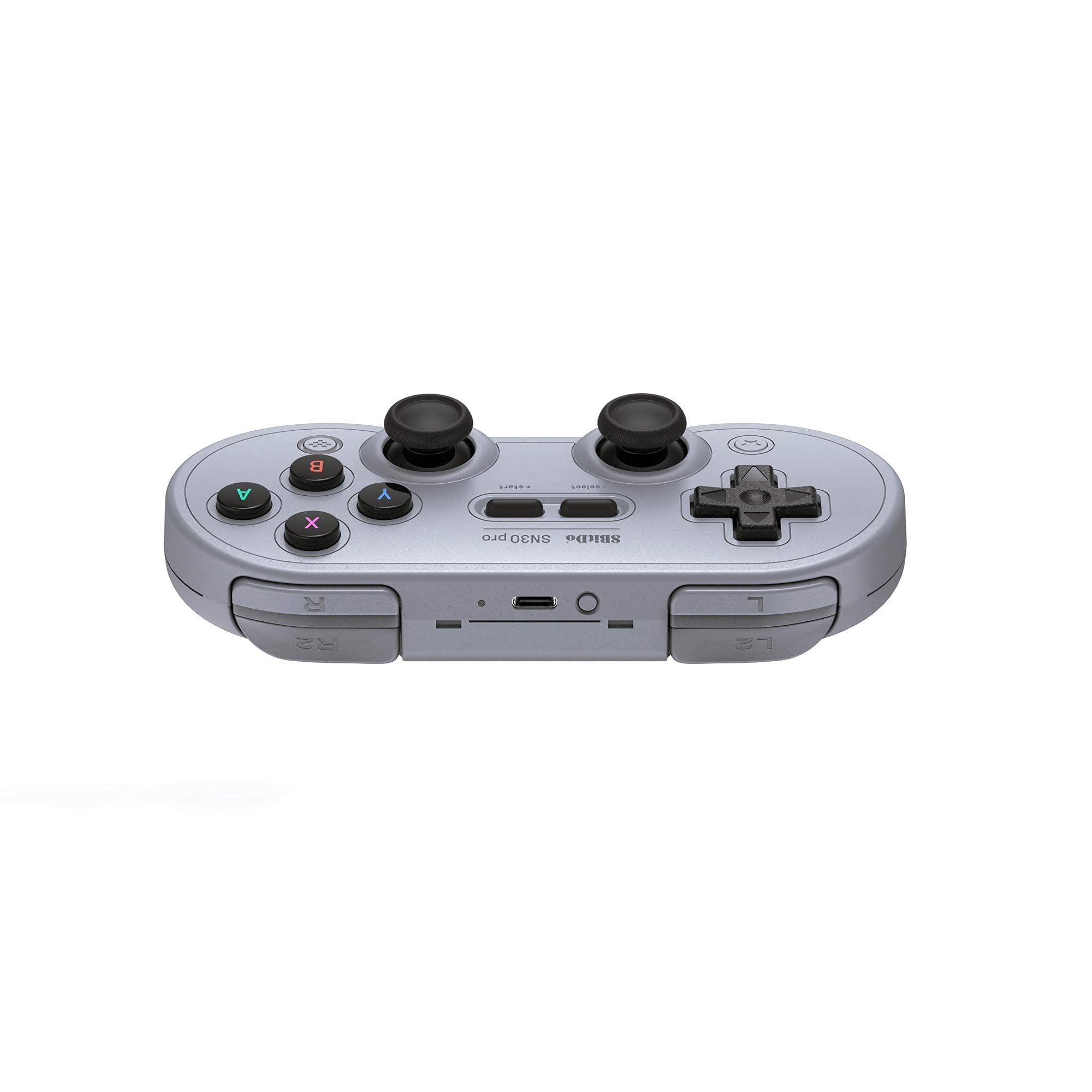 8BitDo - SN30 Pro Bluetooth Gamepad - Gray