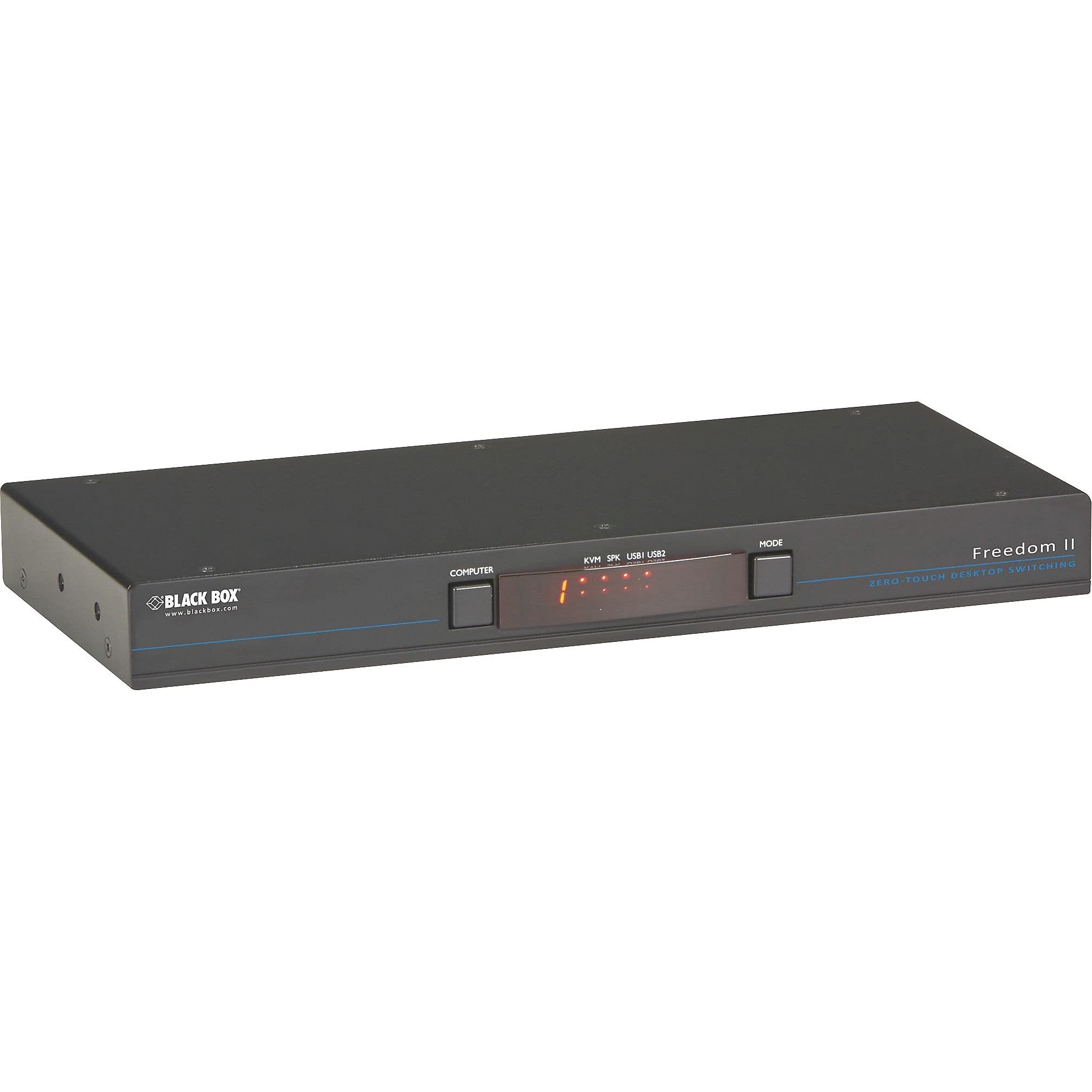 Black Box KM Switch with Glide & Switch Mouse Switching