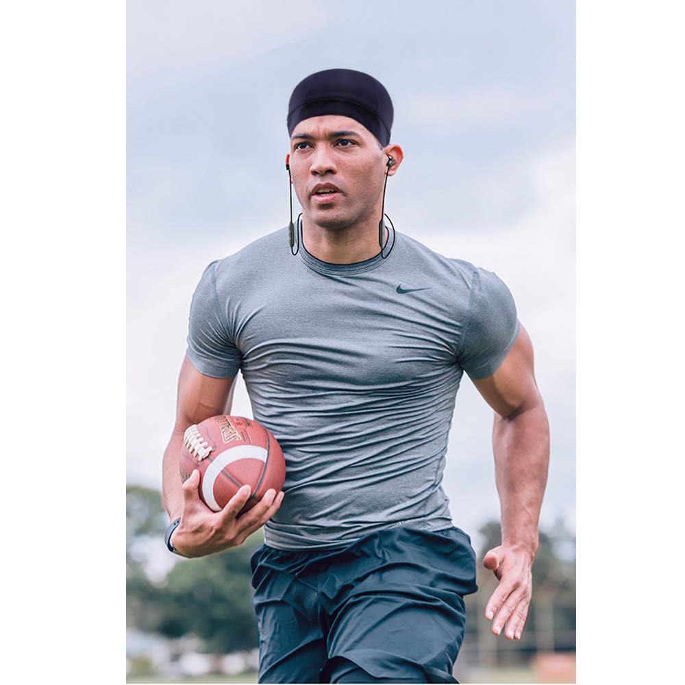 3 Pack Cooling Skull Cap Helmet Liner Sweat Wicking Cycling Running Hat for Men Women