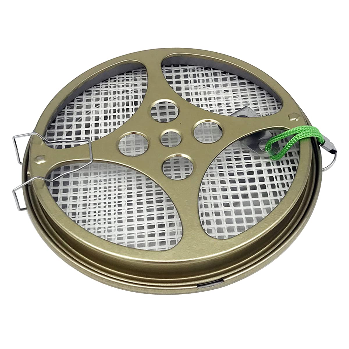 AHBLQD Portable Mosquito Coil Holder [2 PCS], Mosquito Coil Holder with Cover for Outdoor Use, Deck, Patio, Pool Side, Camping, Hiking, Fishing