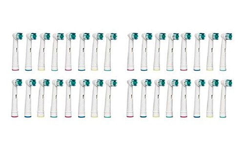 Generic 20x Electric Tooth Brush Heads Replacements for Braun Oral B Soft Teeth Clean