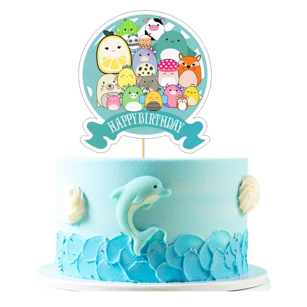 25pcs ๐ข๐บ๐พ๐ฒ๐ผ๐ฑ๐ถ๐ช๐ต๐ต๐ธ๐๐ผ Birthday Party Supplies, ๐ข๐บ๐พ๐ฒ๐ผ๐ฑ๐ถ๐ช๐ต๐ต๐ธ๐๐ผ Birthday Party Decorations include Cake toppers and Cupcake Toppers Sets