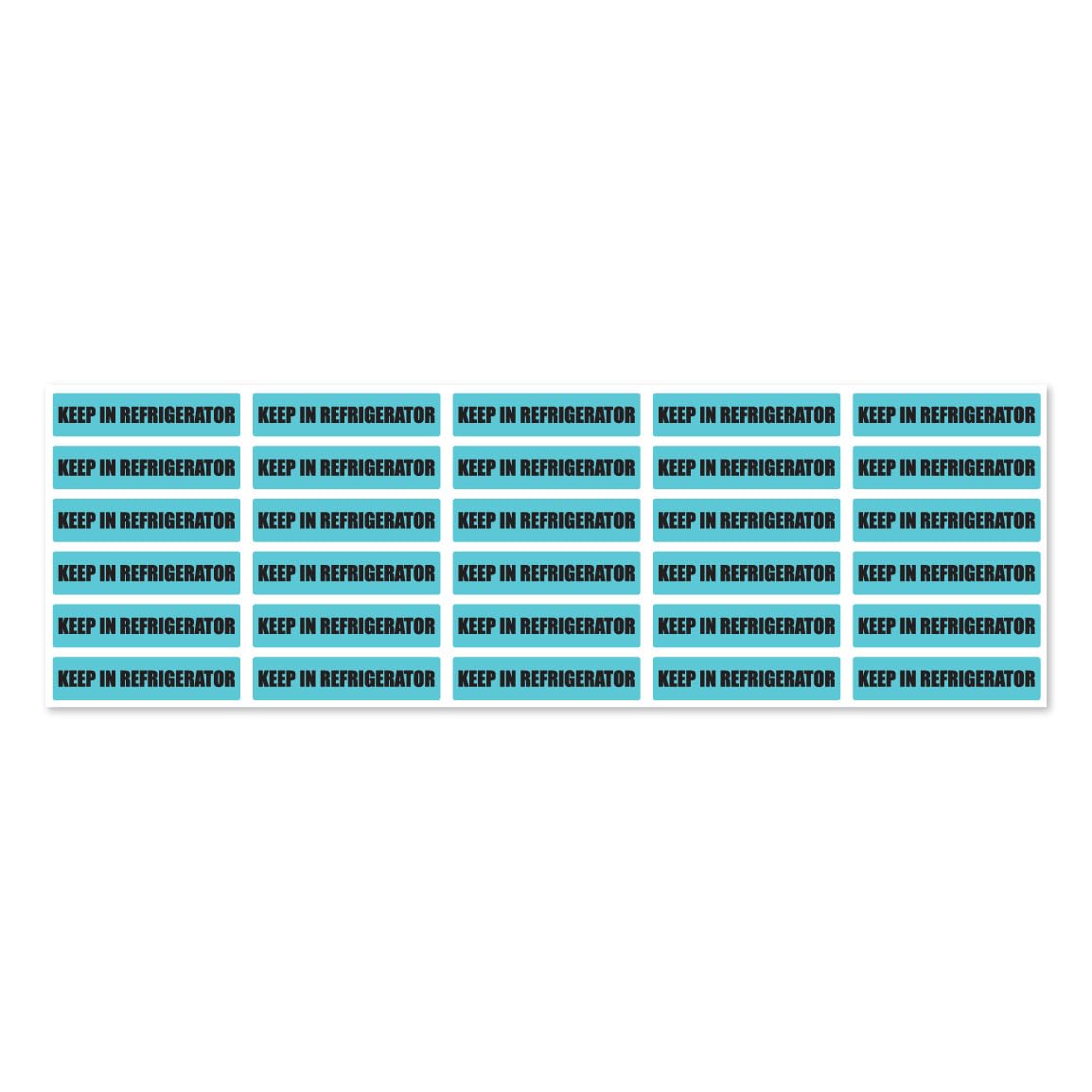 Keep in Refrigerator - Veterinary Label Stickers - 1.63 x 0.38 inch Veterinary Prescription Labels Medical Charts Pharmacy Medication Instruction Vet Stickers File Folder Labels - 1 Packs, 300 Labels