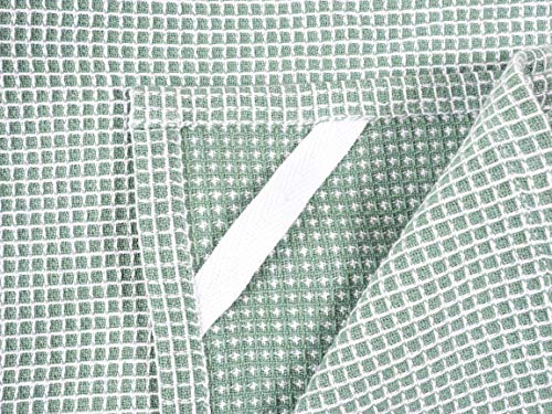 KAF Home Kitchen Towels, Set of 4 Absorbent, Durable and Soft Towels | Perfect for Kitchen Messes and Drying Dishes, 18 x 28 – Inches, Sage