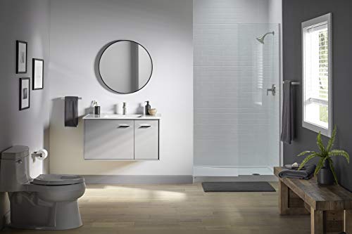 Kohler K-26569-BN Minimal Robe Hook, Vibrant Brushed Nickel