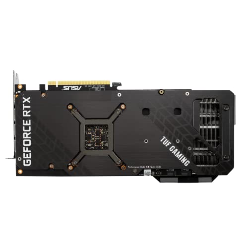 ASUS TUF Gaming NVIDIA GeForce RTX 3060 Ti OC Edition Graphics Card (PCIe 4.0, 8GB GDDR6X, HDMI 2.1, DisplayPort 1.4a, Dual Ball Fan Bearings, Military-Grade Certification, GPU Tweak III)