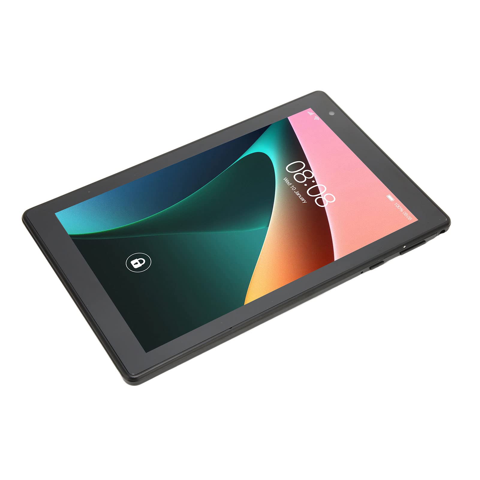 8 Inch Tablet 8 Inch 1960x1080 HD Black Octa Core Front 200W Rear 800W 100240V Call Tablet 4GB 64GB for 10.0 for Reading (US Plug)