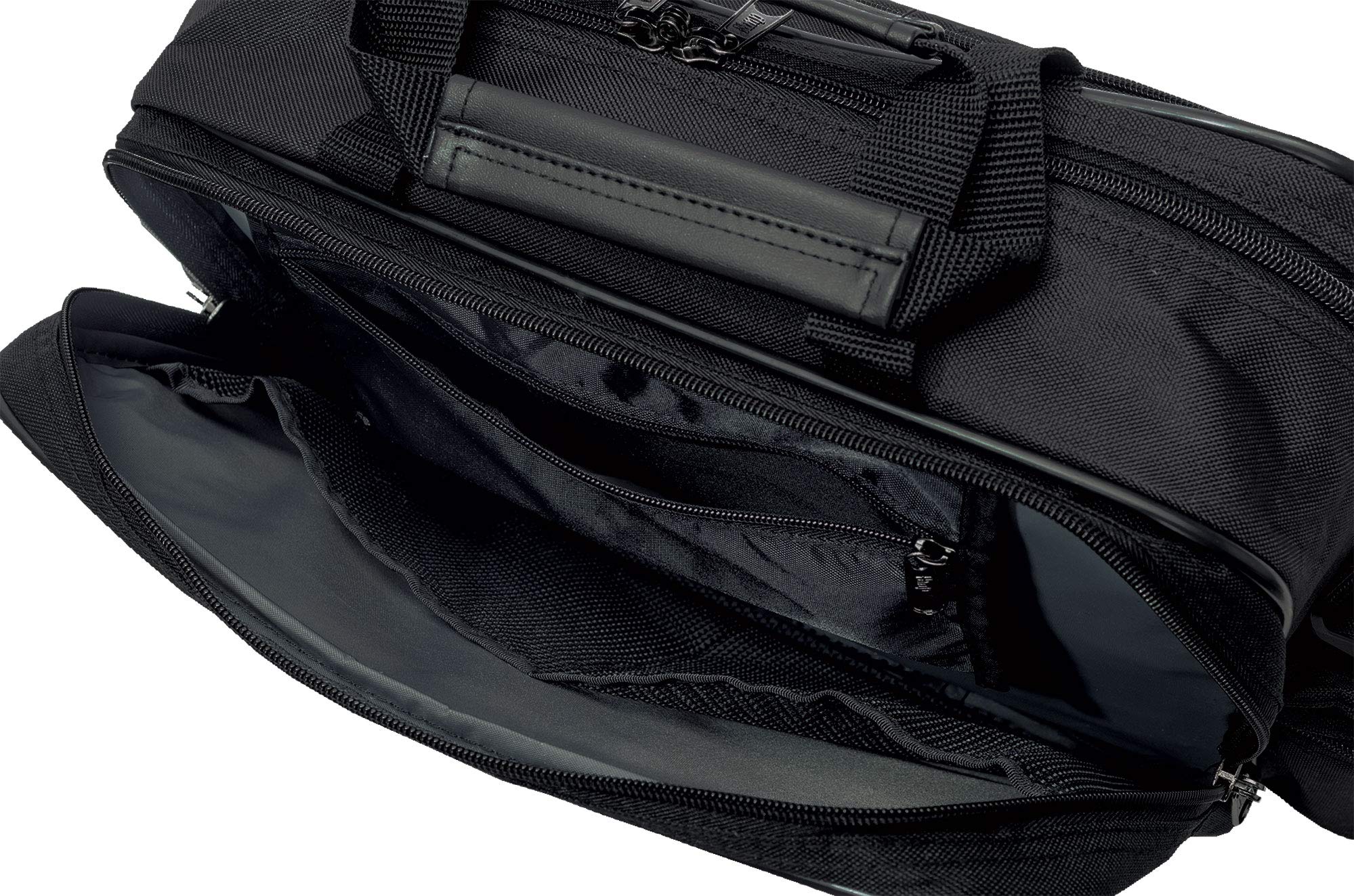 Hopkins Medical Products Home Health Shoulder Bag, 600D Waterproof Exterior, Large Storage Compartments, Removable Adjustable Shoulder Strap, 14x11.5x8