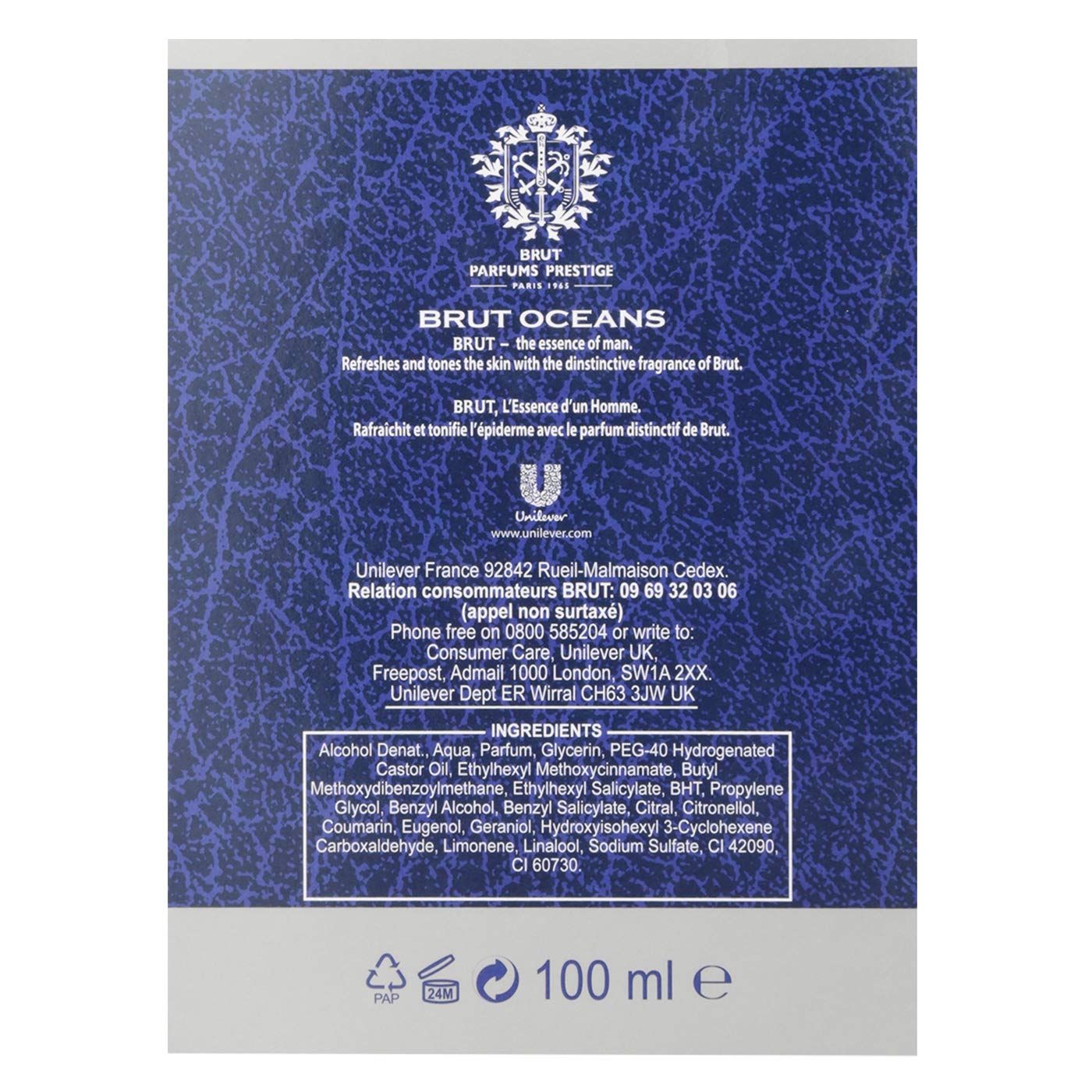 Brut Aftershave 100ml Oceans