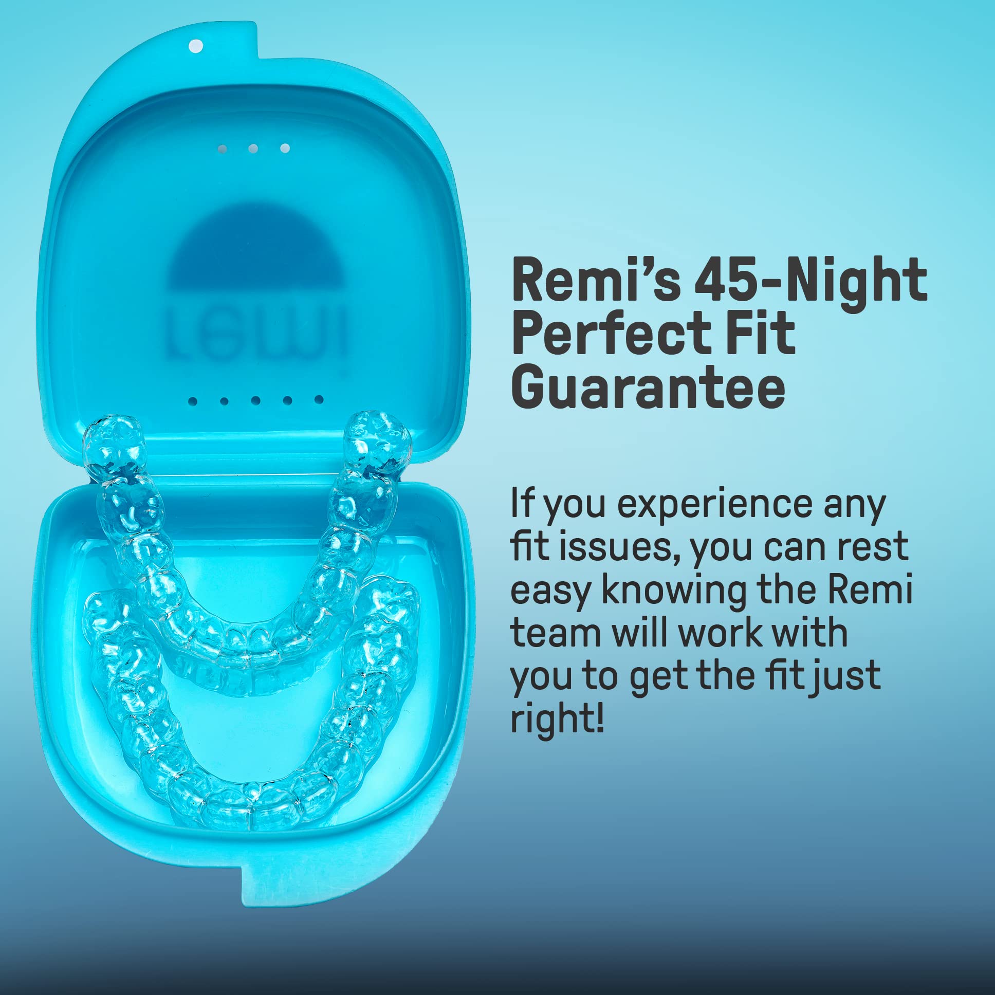 Remi (GrindGuardN) Two Mouth Guards for Grinding Teeth at Night. Dental Grade at-Home Moldable Guard Kit (Top & Bottom Set) (2 Mouth Guards for Teeth Grinding)