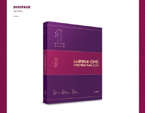WANNA ONE PREMIER FAN-CON DVD 3DISC+Photobook+11Mini Posters(On Pack)+Pre-Order Benefit+Free Gift