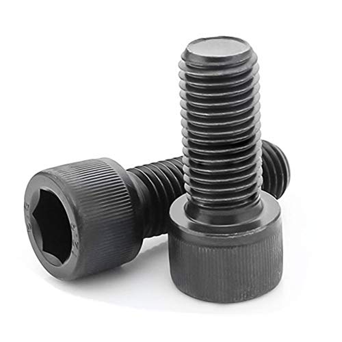 FullerKreg M6-1.0 x 20mm ISO 4762 Hex Drive Class 12.9 Black Oxide Finish Alloy Steel Socket Cap Screw (Pkg of 30)