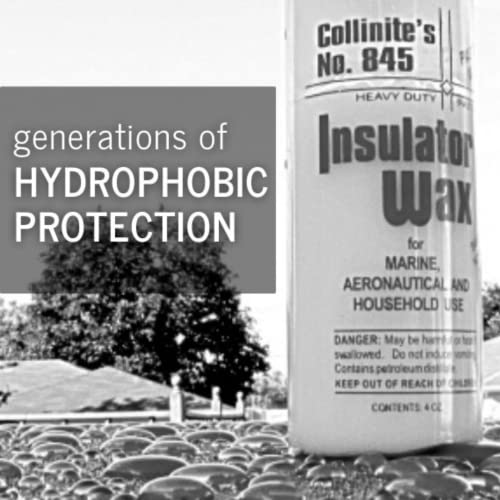 Collinite No. 845 Insulator Wax with Microfiber Towel & Applicator Combo