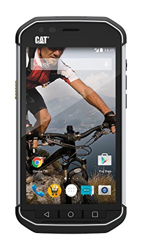 CAT S40 16GB Unlocked GSM 4G LTE Refined/Rugged + IP68 Certified Quad-Core Smartphone w/ 8MP Camera - Black