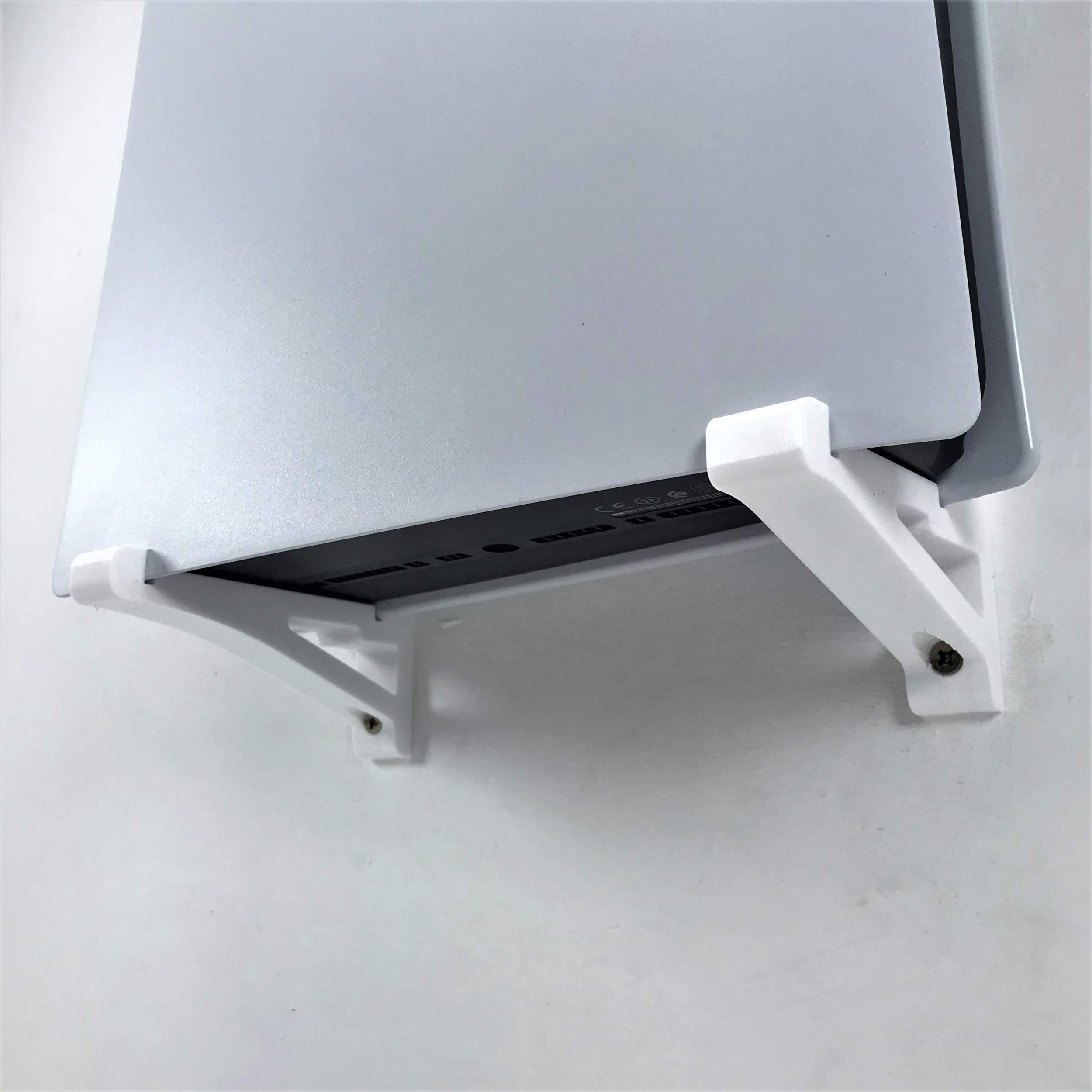 3D Cabin PS5 Wall Mount Wall Bracket Holder Stand for Play Station 5 Digital Triple Support Any Orientation Black Left