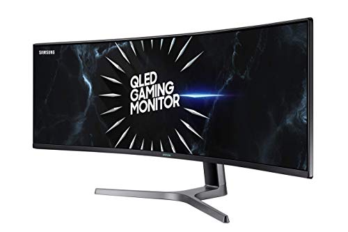 Samsung Double QHD CRG9 Series 49-Inch Curved Gaming Monitor (LC49RG90SSNXZA), Black (Renewed)