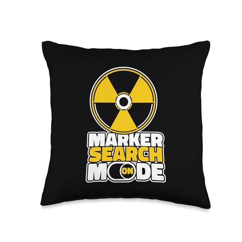 Medical Imaging Radiology X Ray Tech Apparel Gifts Marker Search Mode On Radiographer Technologist Radiologist Throw Pillow, 16x16, Multicolor