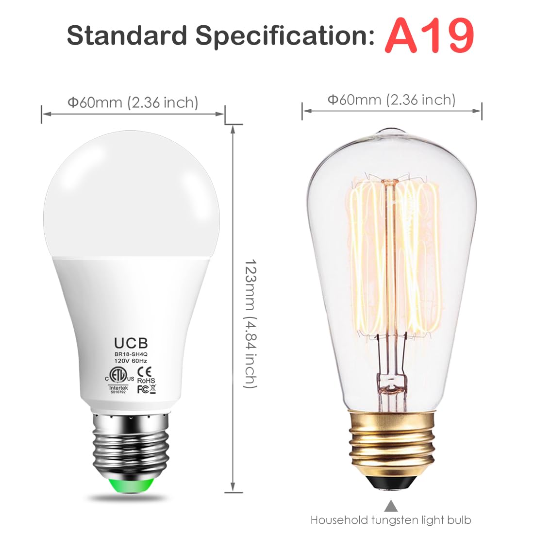 MELPO Alexa Light Bulb 130W Equivalent, Smart Light Bulbs Warm White to Daylight Tunable, A19 E26 Bluetooth LED Bulbs for Bedroom Kitchen Living Room Office(8 Pack) (8)
