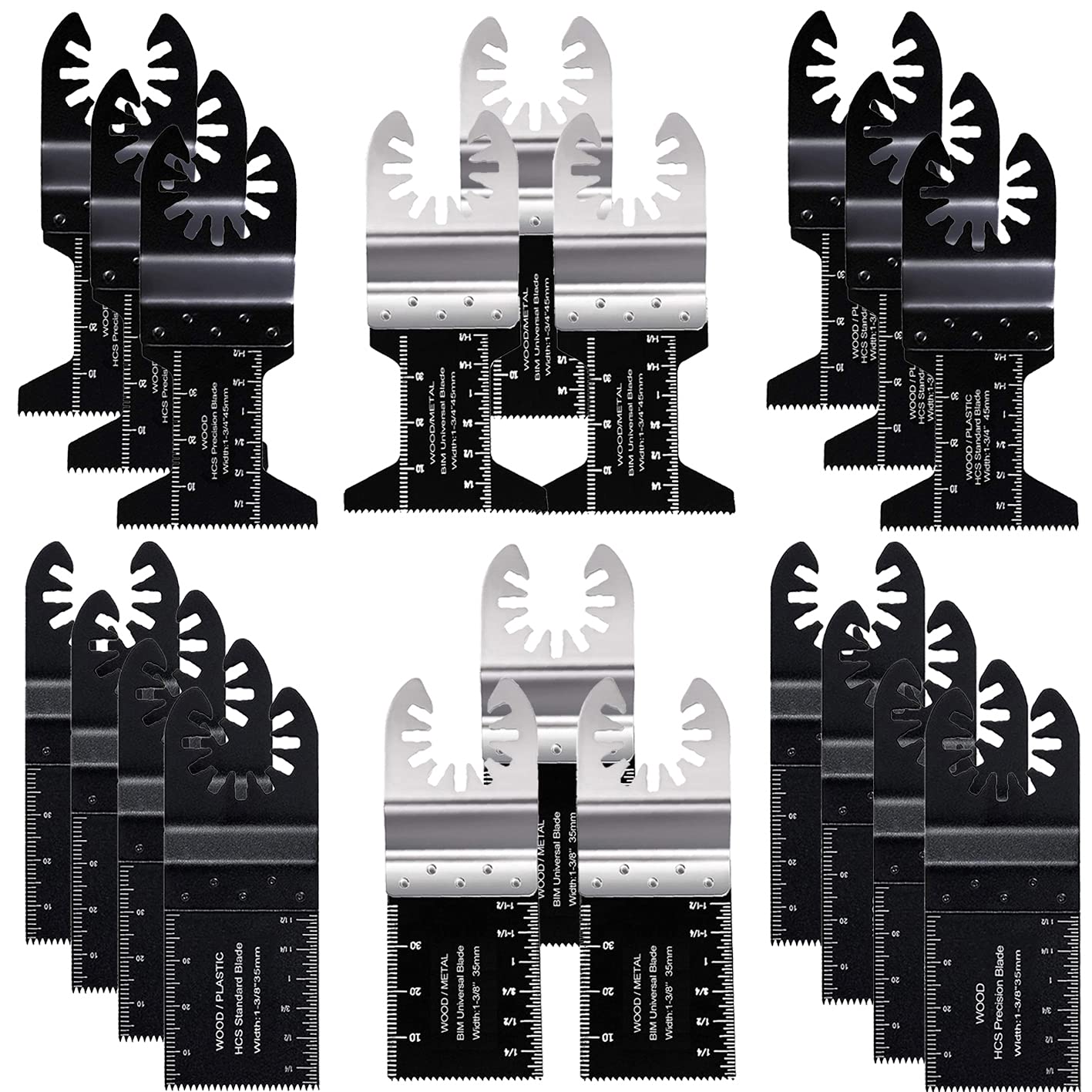 20pcs Oscillating Saw Blades