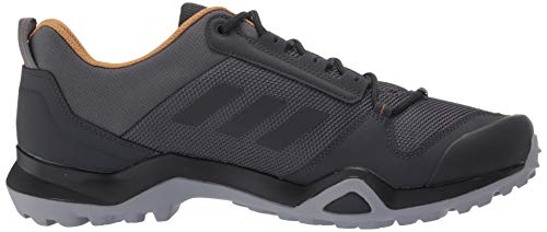 adidas mens Terrex Ax3 Hiking Shoe, Grey/Black/Mesa, 11.5 US