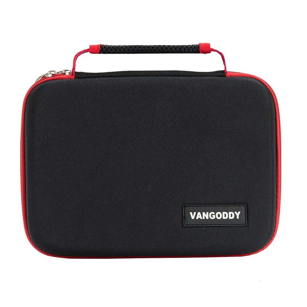 Mini Projector Case Travel Carrying Bag with Handles and Accessory Pockets fits Small Portable Projectors from TOUMEI, ARTLii, RIF6, PoFun, DBPOWER, TENKER, DR.J, GooDee, FUNAVO