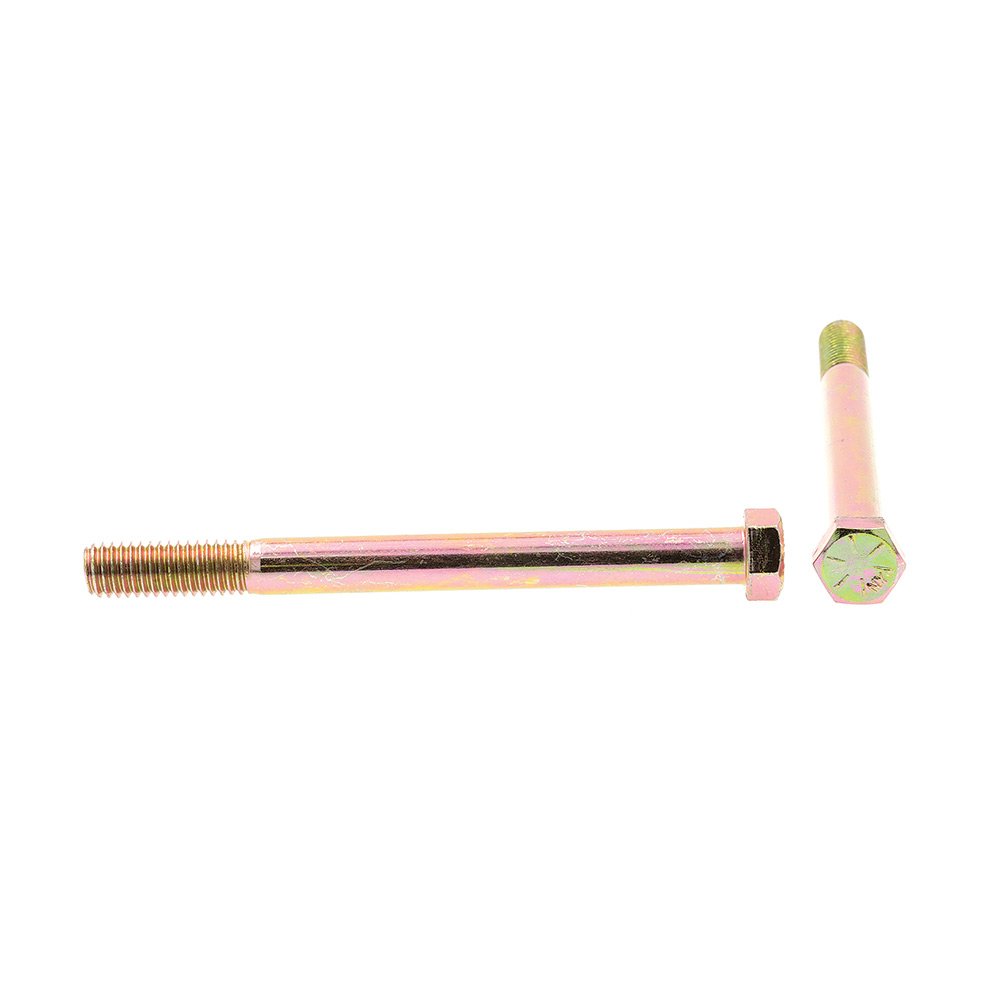 Prime-Line 9105713 Hex Head Cap Screws, Grade 8, 7/16 In.-14 X 5 In., Grade 8 Yellow Zinc (5 Pack)