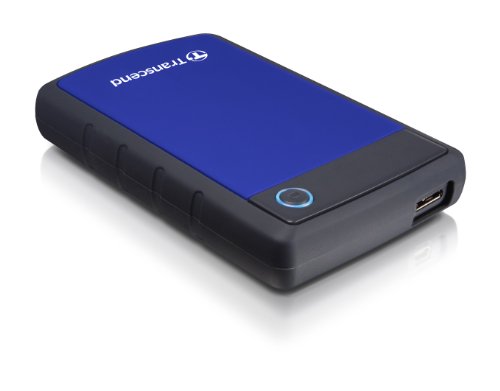 Transcend 4TB USB 3.1 Gen 1 StoreJet 25H3B SJ25H3B Rugged External Hard Drive TS4TSJ25H3B Blue
