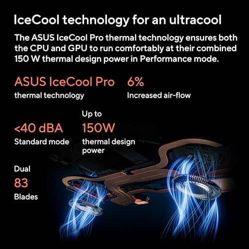 ASUS Vivobook Pro 16X Laptop, 16” 16:10 Display, Intel Core i9-13980HX CPU, NVIDIA® GeForce® RTX™ 4070 GPU, 32GB RAM, 1TB SSD, Windows 11 Home, Earl Grey, K6604JI-AS99