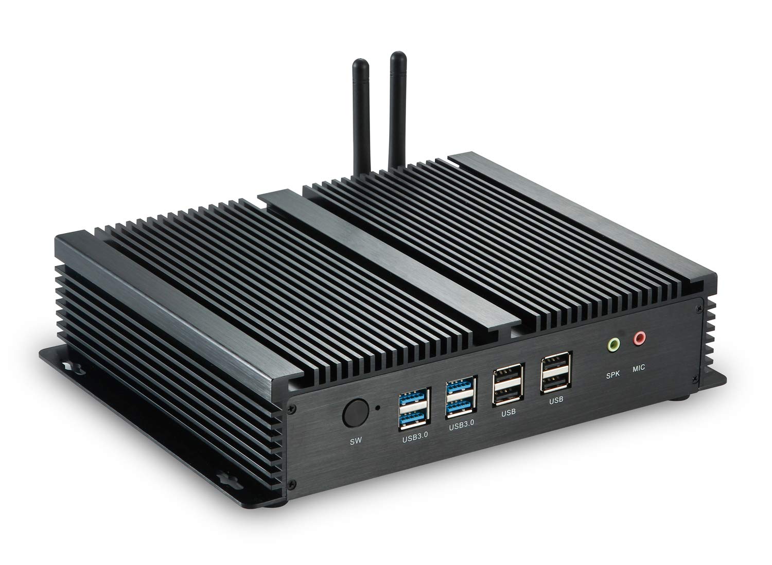 IDEARACE i5 CPU Compact Mini Desktop PC, 8GB RAM 512GB SSD, 6xCOM RS232 4xUSB 3.0 2xNICs 2xHD Metal Case