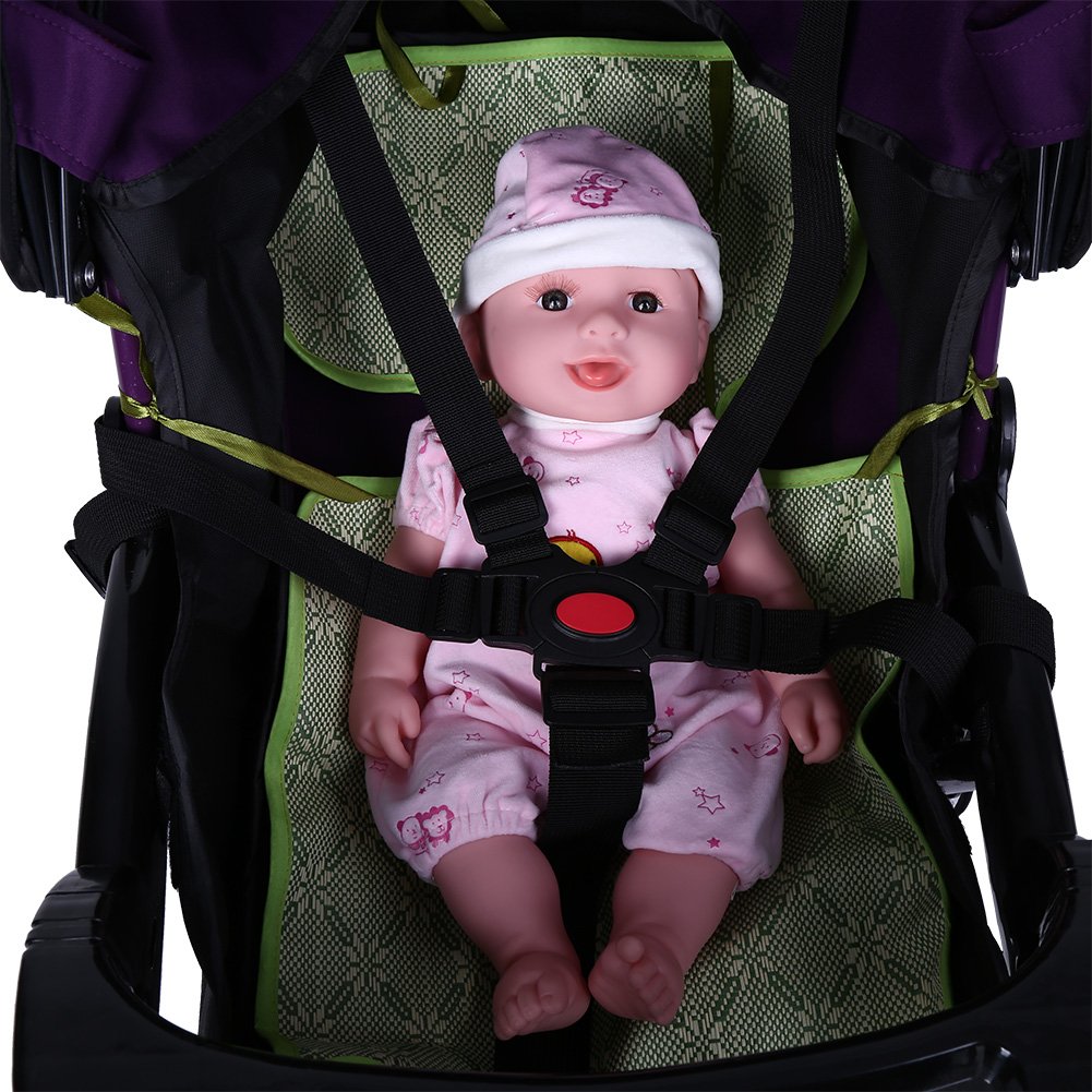 Universal Baby Safety Strap Infant, 5 Points Security Harness Belt for Toddler Child Stroller High Chair Pram