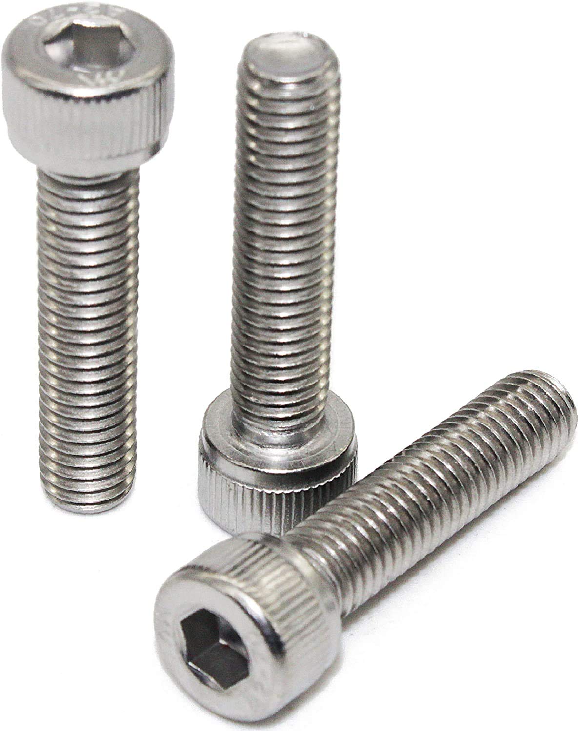 M4 x 25MM Socket Head Cap Screws,304 Stainless Steel, Quantity 50