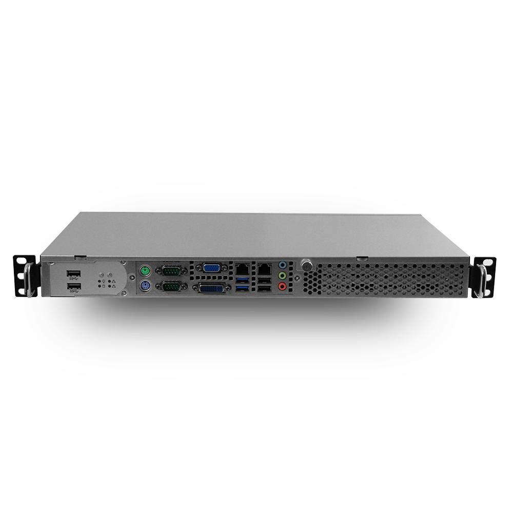 MITXPC Celeron J1900 Quad Core Short Depth 1U Solution, Dual GbE LAN, Dual COM (4GB DDR3L, Rear IO)