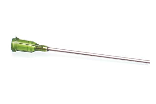 Dispense All - 14 Gauge 2 Inch Blunt Tipped Dispensing Needles, Luer Lock, 25 Count