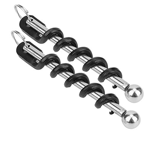 2Pcs Portable Stainless Steel Wine Beer Bottle Openers with Keychain Multi‑Functional Corkscrews for Home Kitchens,Cafes, Restaurants,Outdoor Picnics,Camping and Parties Black