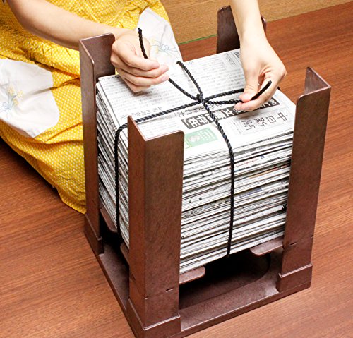 Homey Plastic Industrial Newspaper Raised Wood Carving