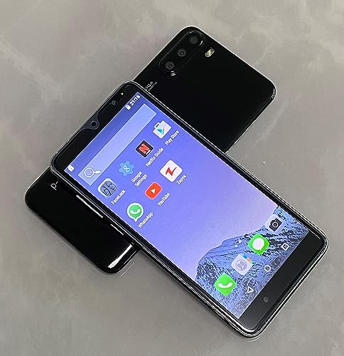 aderroo Unlocked Cell Phone,Y77 Android Smartphone, 5.72-inch IPS Full-Screen,Front and Rear Cameras,1GB RAM 8GB ROM,Only Supports Dual SIM Card Frequency Band of 3GWCDMA :850/2100MHZ(Black)