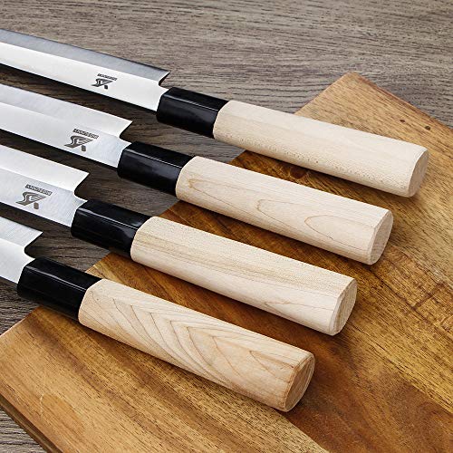 MSY BIGSUNNY Sashimi Sushi Knife 12 Inch Long Blade, Knife Slicer Razor Sharp for Fish Filleting