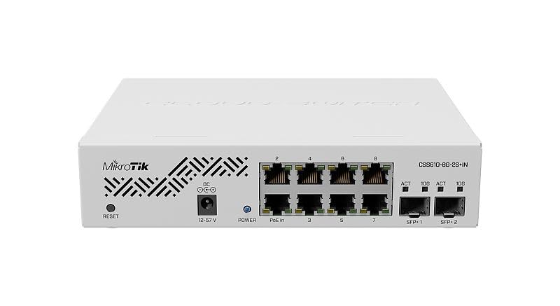 MikroTik CSS610-8G-2S+in