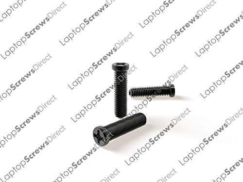 RapidSparesLtd Pack of 500 M2X9 New Black Zinc Wafer Head Laptop Machine Screw Philips Head